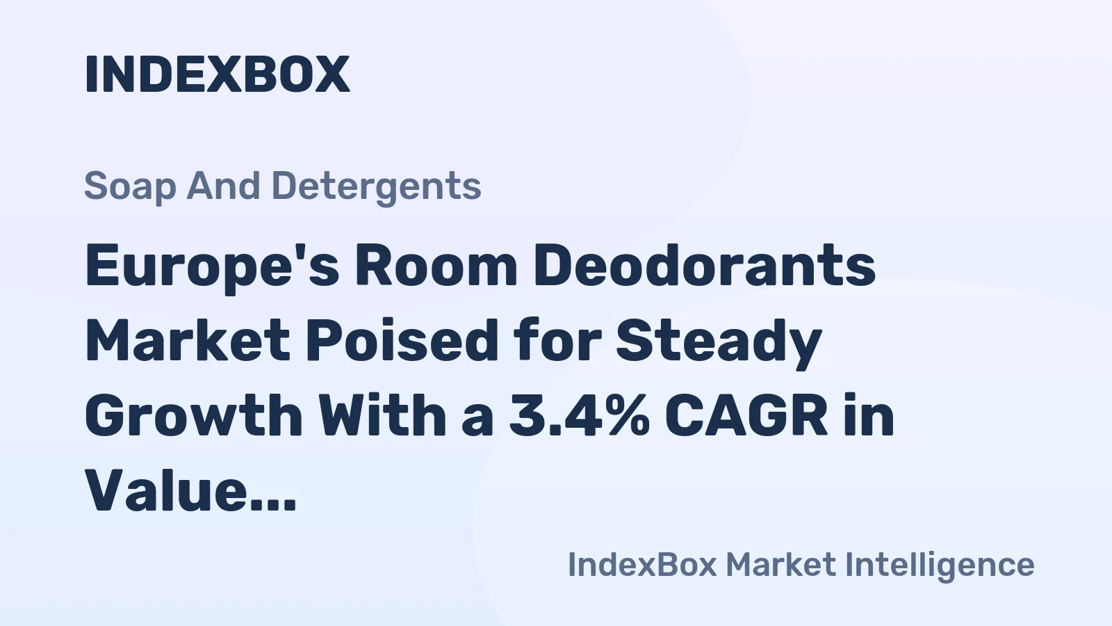 Europe's Room Deodorants Market Poised for Steady Growth With a 3.4% CAGR in Value Through 2035