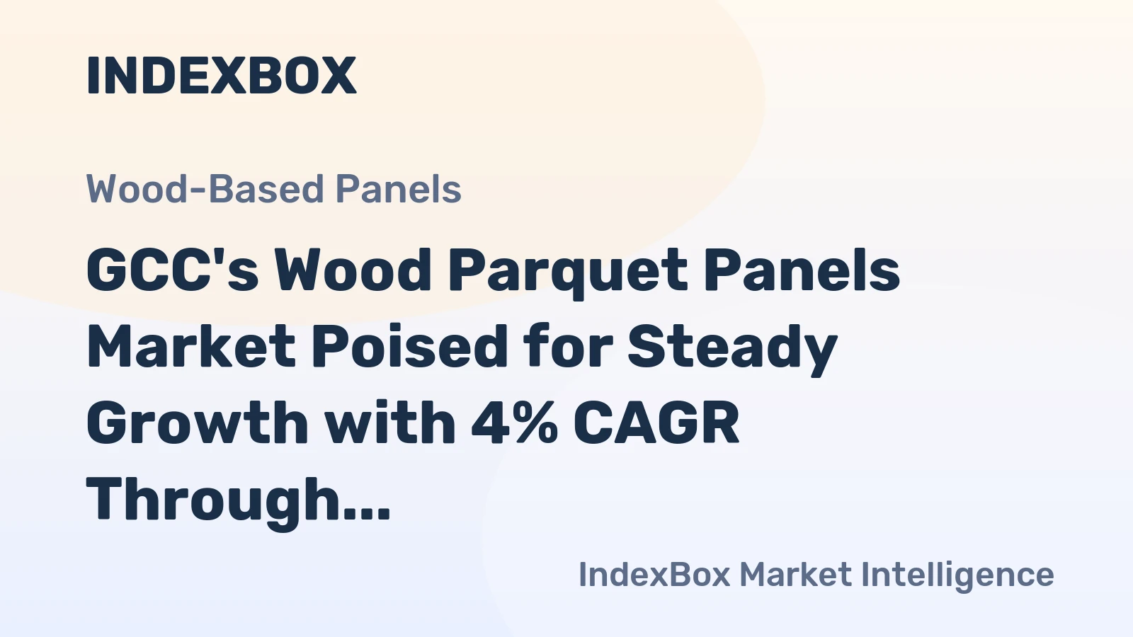 GCC's Wood Parquet Panels Market Poised for Steady Growth with 4% CAGR Through 2035