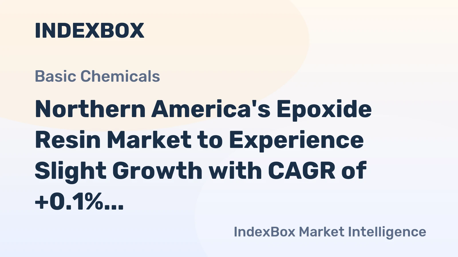 Northern America's Epoxide Resin Market to Experience Slight Growth with CAGR of +0.1%