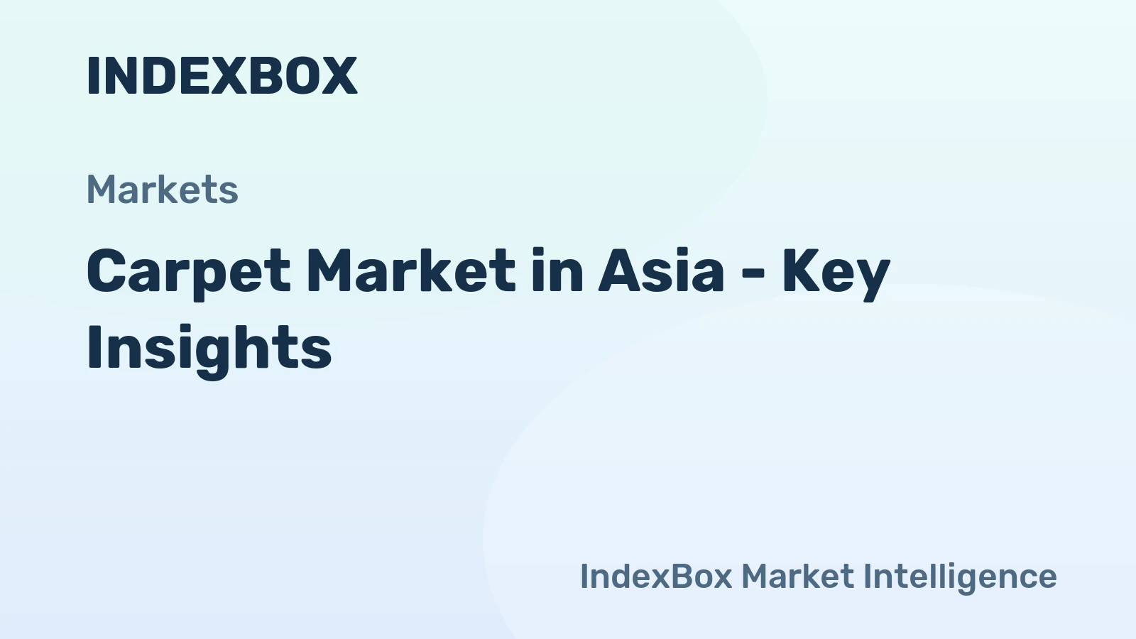 Carpet Market in Asia - Key Insights