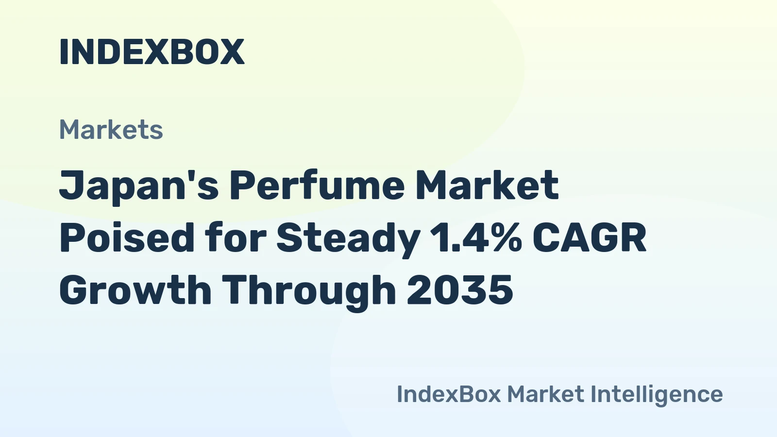Japan's Perfume Market Poised for Steady 1.4% CAGR Growth Through 2035