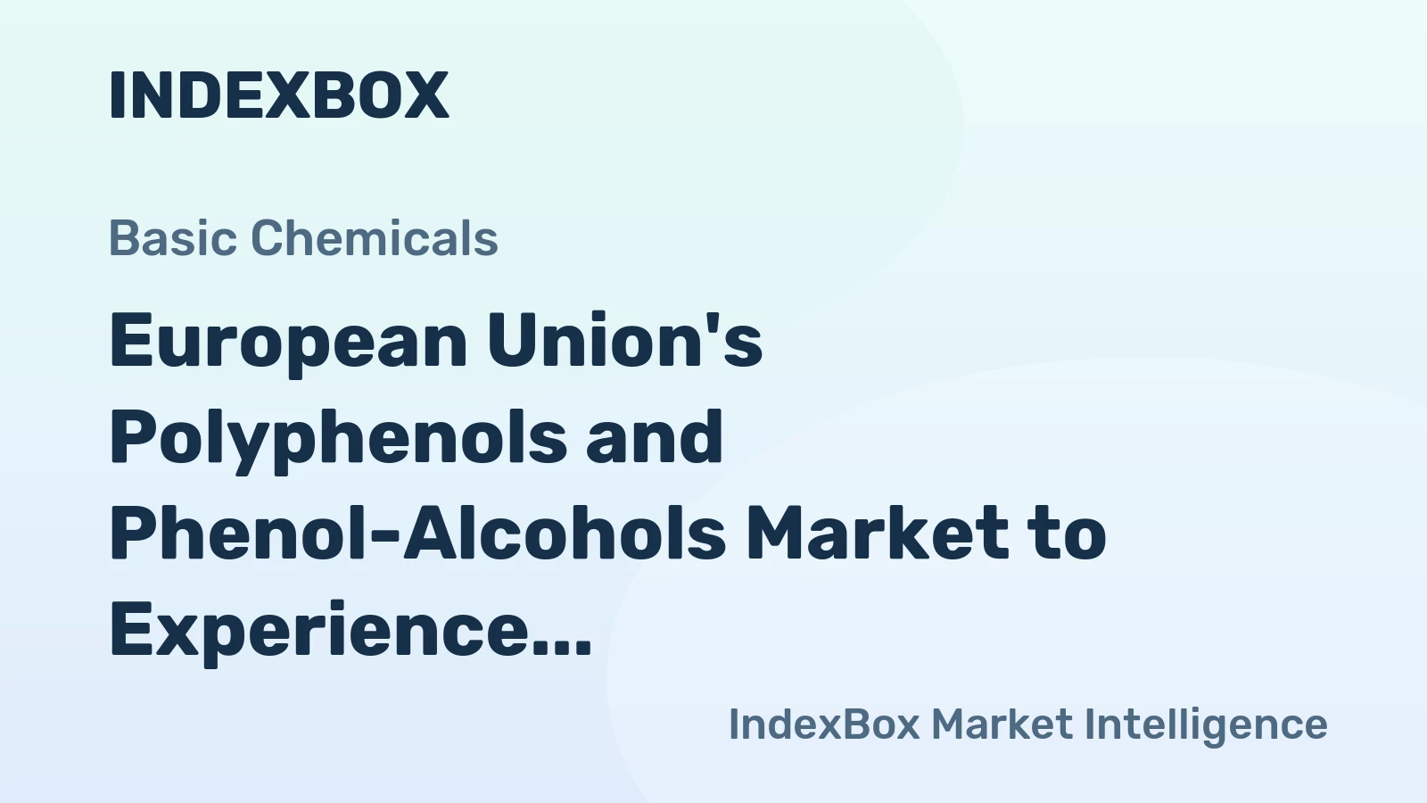 European Union's Polyphenols and Phenol-Alcohols Market to Experience Modest Growth with +1.5% CAGR in Volume and +3.0% CAGR in Value by 2035