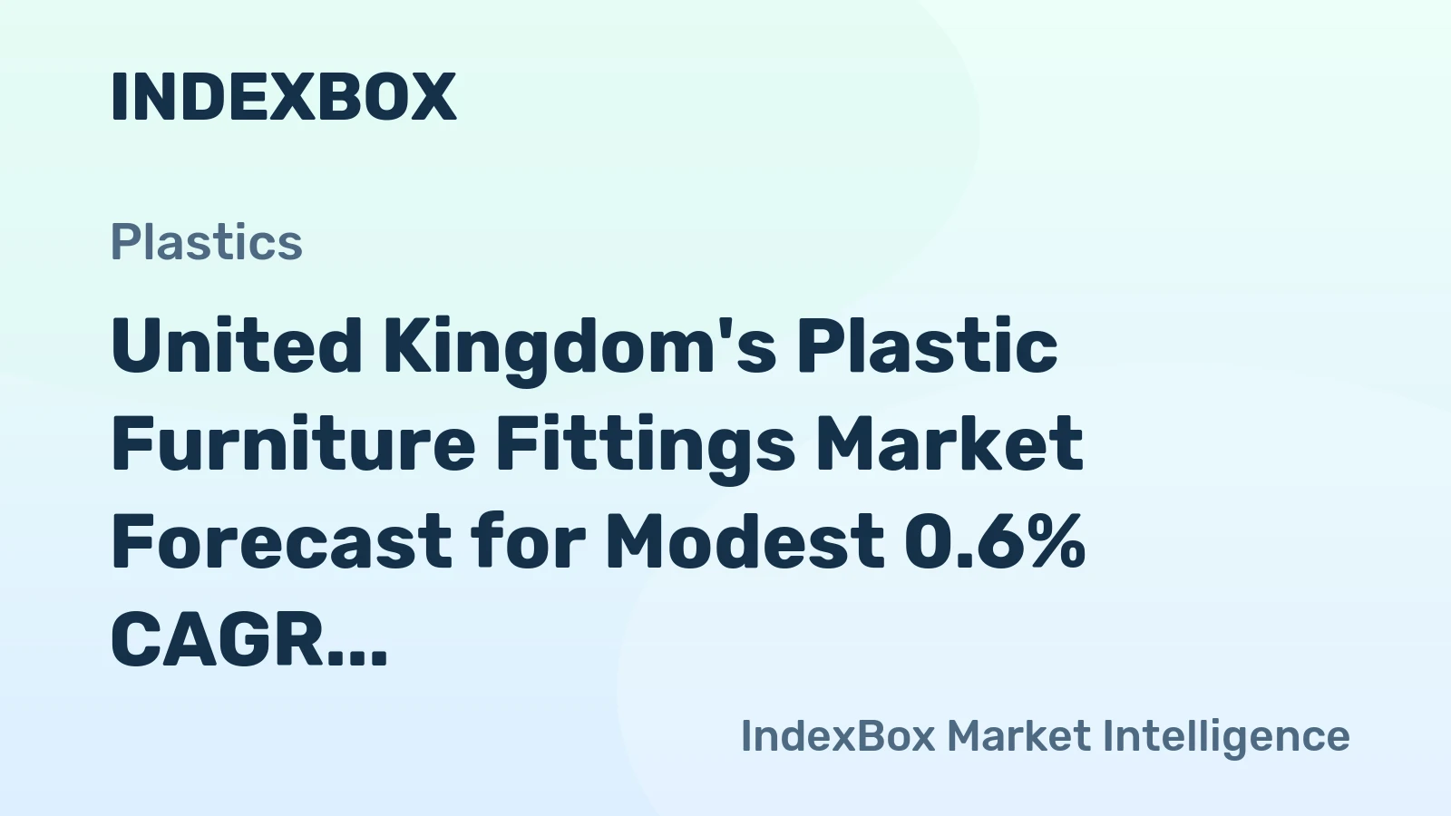 United Kingdom's Plastic Furniture Fittings Market Forecast for Modest 0.6% CAGR Growth Through 2035