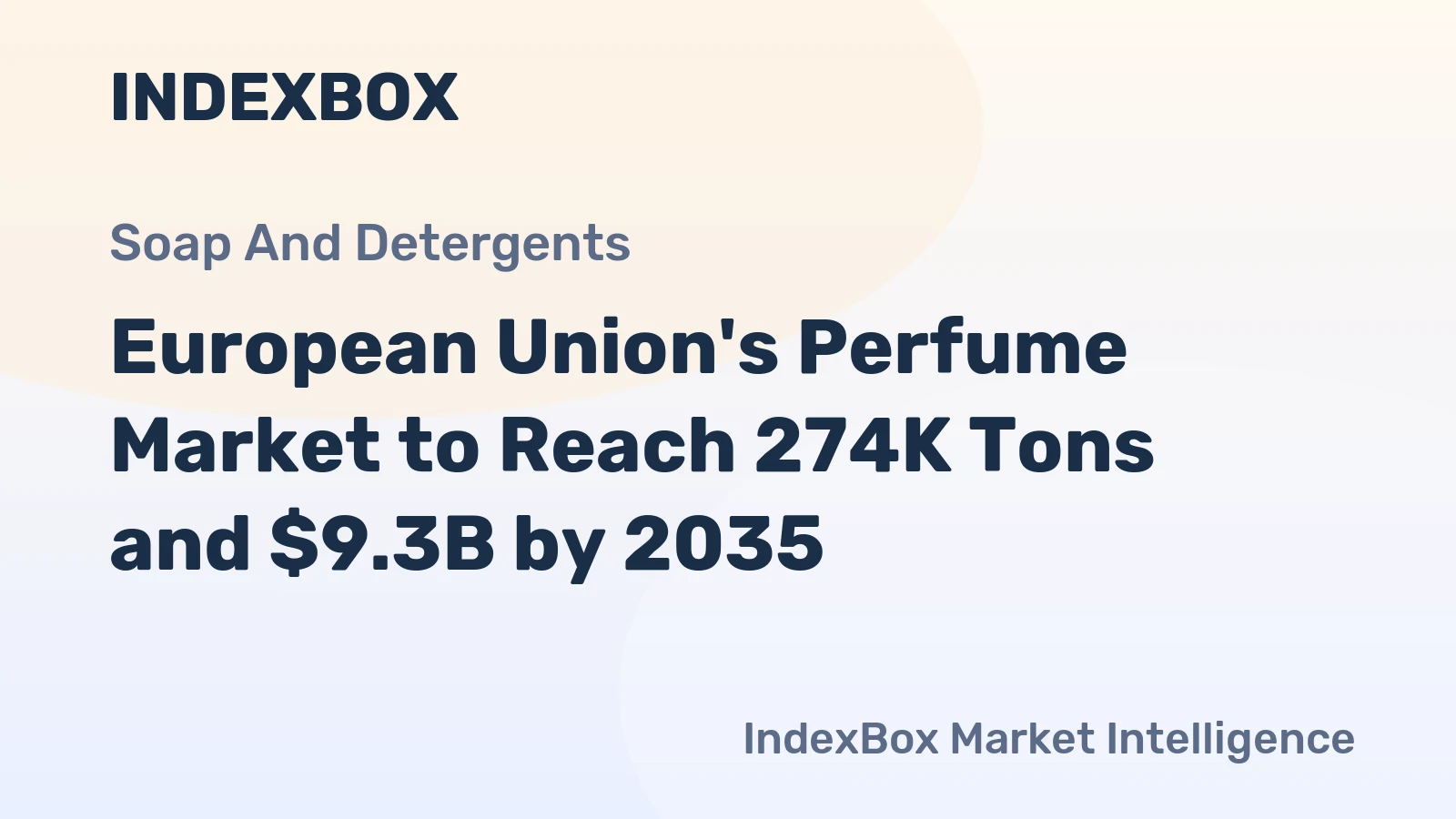 European Union's Perfume Market to Reach 274K Tons and $9.3B by 2035