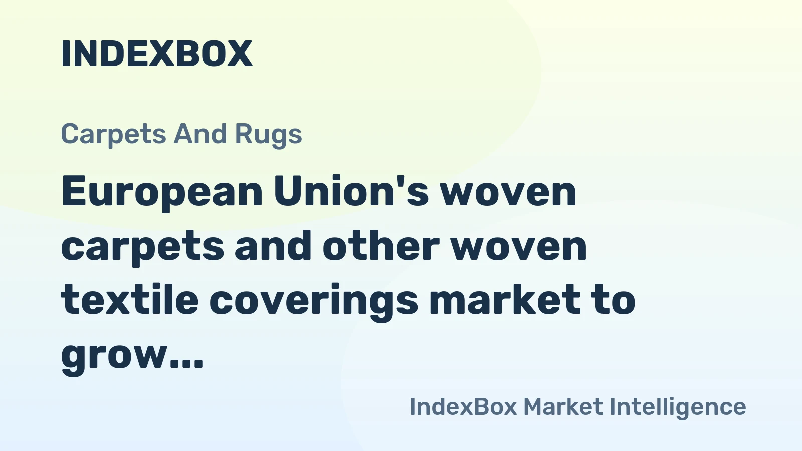 European Union's woven carpets and other woven textile coverings market to grow at a 2.4% CAGR, reaching $1.7B by 2035, driven by sustained demand.