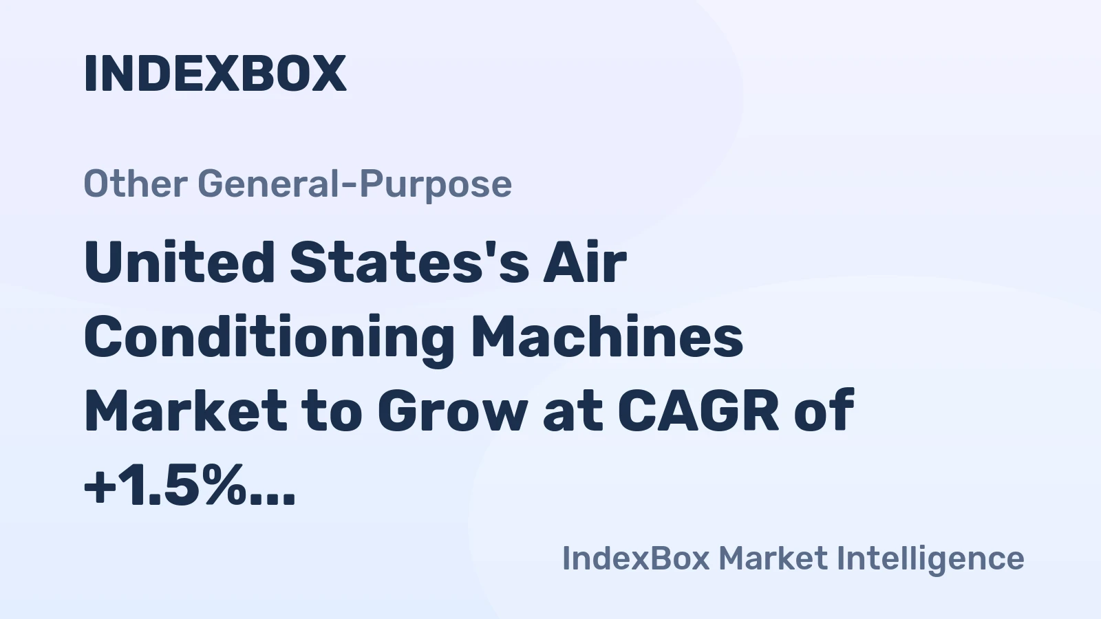 United States's Air Conditioning Machines Market to Grow at CAGR of +1.5% Over Next Decade
