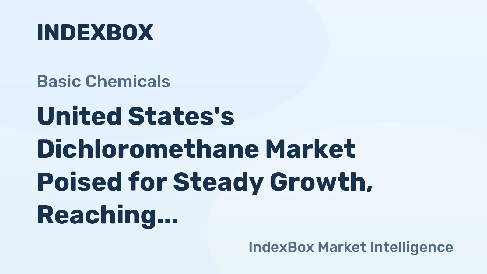 United States's Dichloromethane Market Poised for Steady Growth, Reaching 135K Tons and $84M by 2035