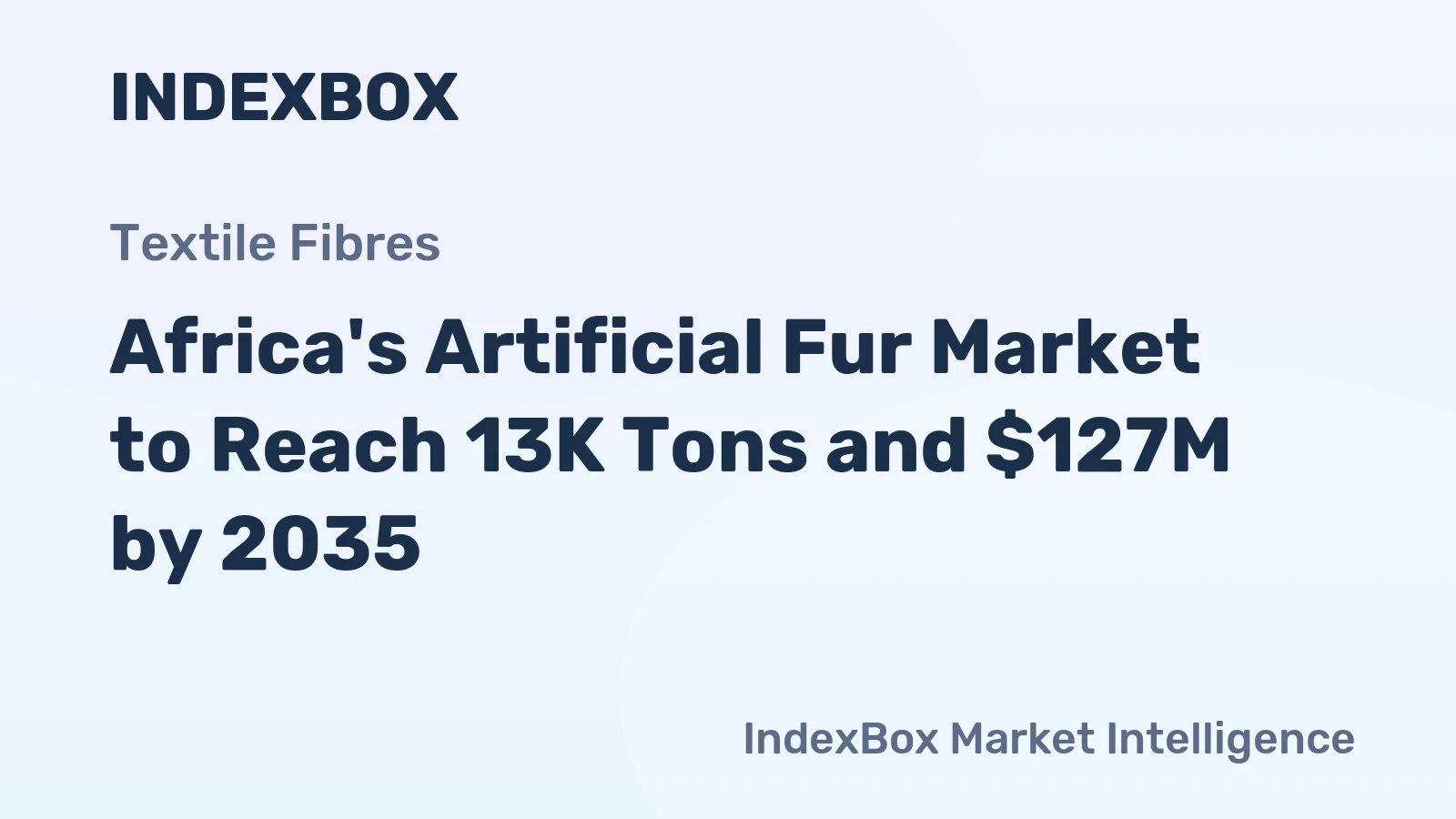 Africa's Artificial Fur Market to Reach 13K Tons and $127M by 2035
