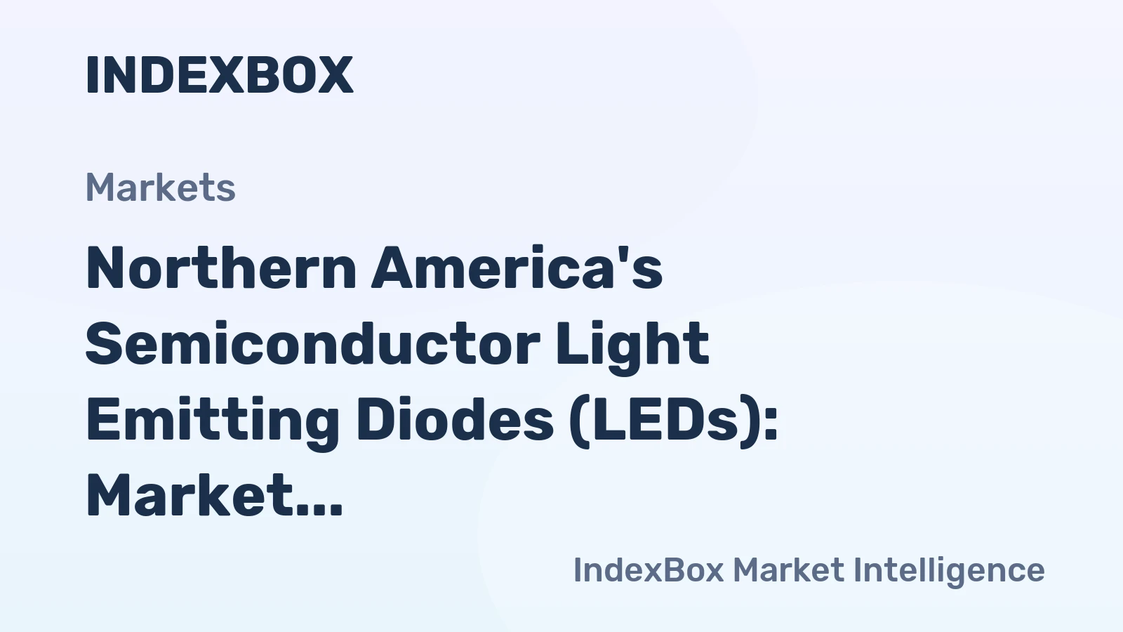 Northern America's Semiconductor Light Emitting Diodes (LEDs): Market volume to reach 1.4M tons and value to hit $31.5B by 2035