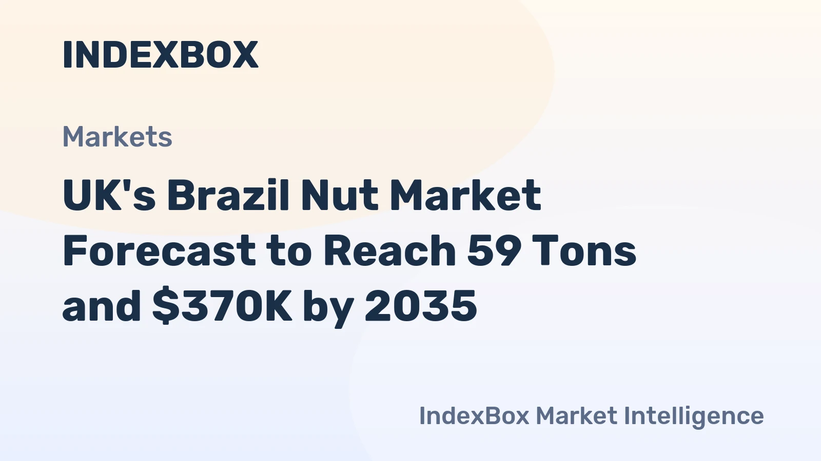 UK's Brazil Nut Market Forecast to Reach 59 Tons and $370K by 2035