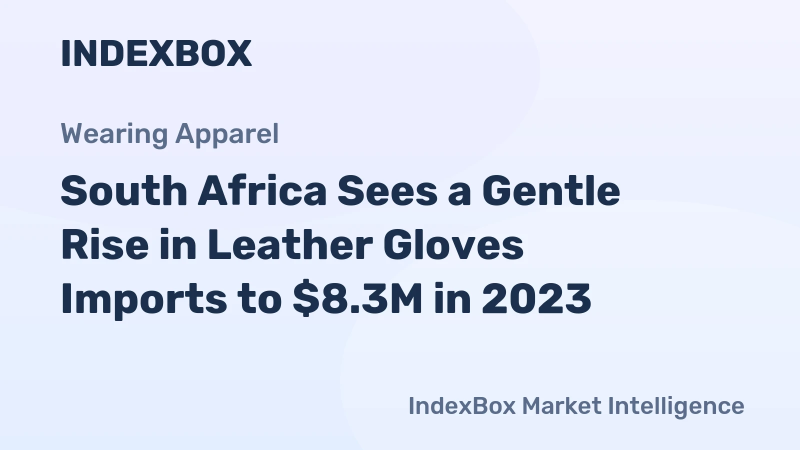 South Africa Sees a Gentle Rise in Leather Gloves Imports to $8.3M in 2023