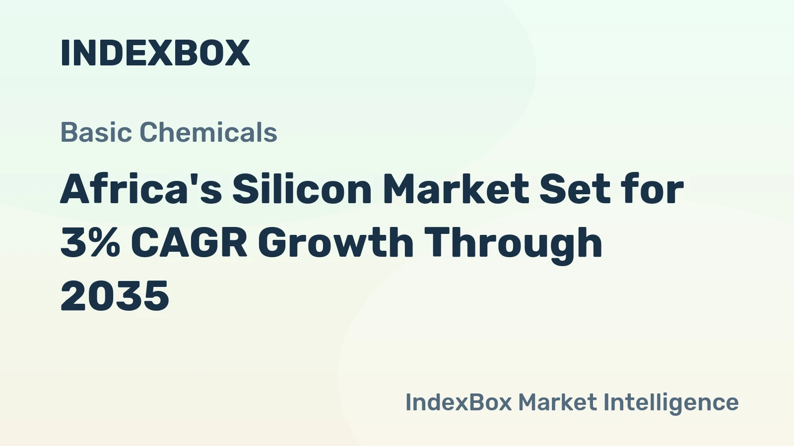 Africa's Silicon Market Set for 3% CAGR Growth Through 2035