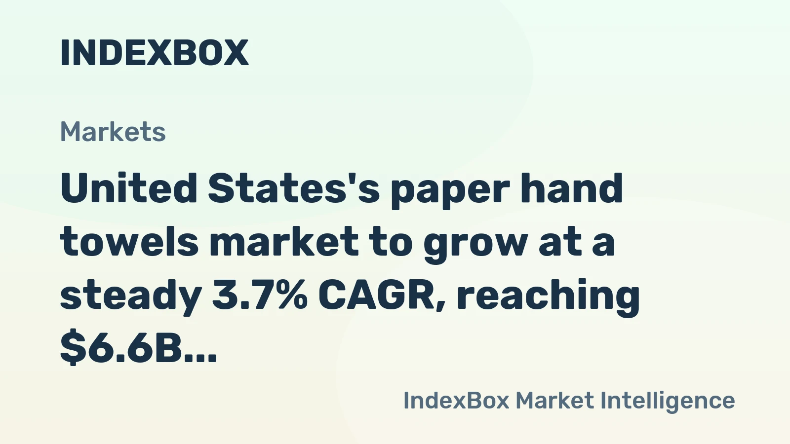 United States's paper hand towels market to grow at a steady 3.7% CAGR, reaching $6.6B by 2035.