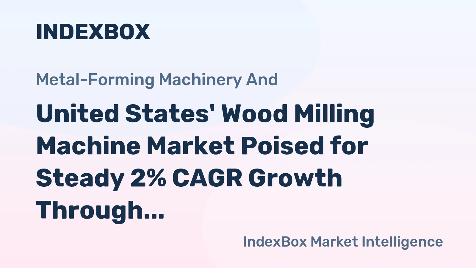 United States' Wood Milling Machine Market Poised for Steady 2% CAGR Growth Through 2035