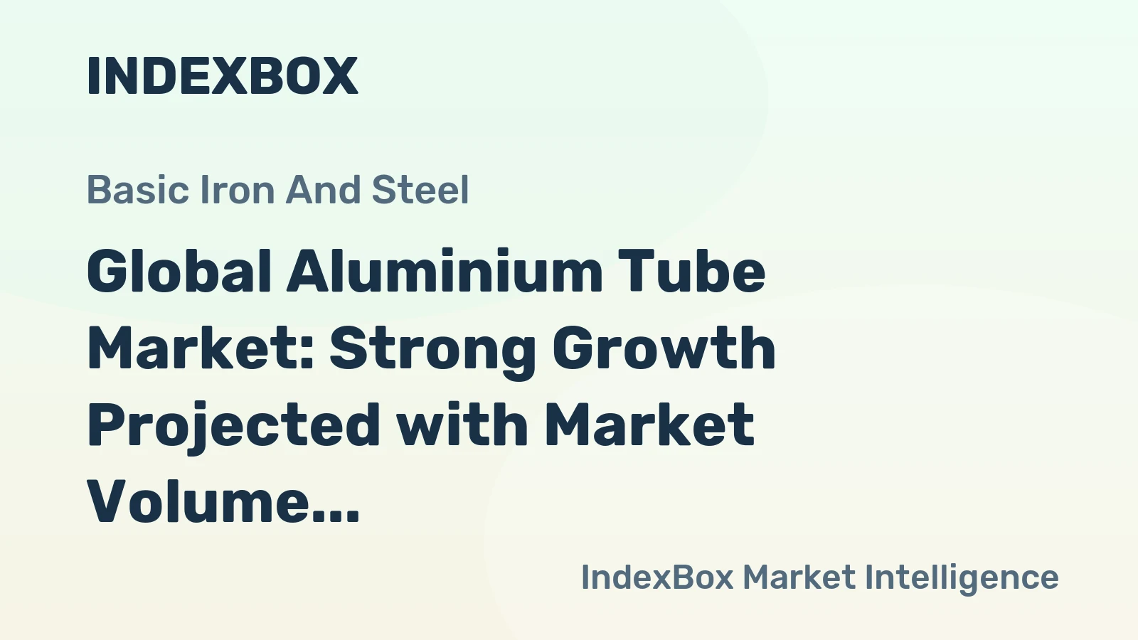 Global Aluminium Tube Market: Strong Growth Projected with Market Volume Reaching 244K Tons and Market Value at $1.7B by 2030