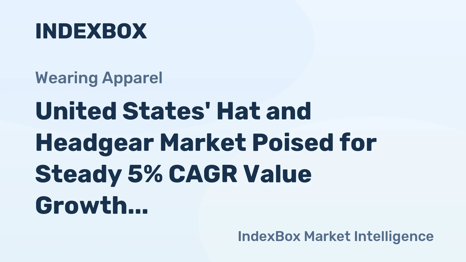 United States' Hat and Headgear Market Poised for Steady 5% CAGR Value Growth Through 2035