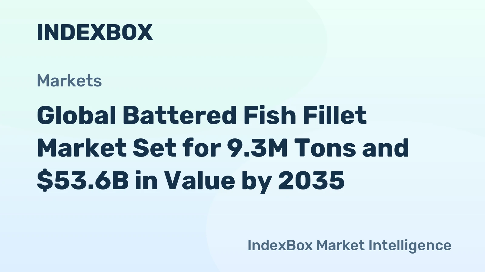 Global Battered Fish Fillet Market Set for 9.3M Tons and $53.6B in Value by 2035