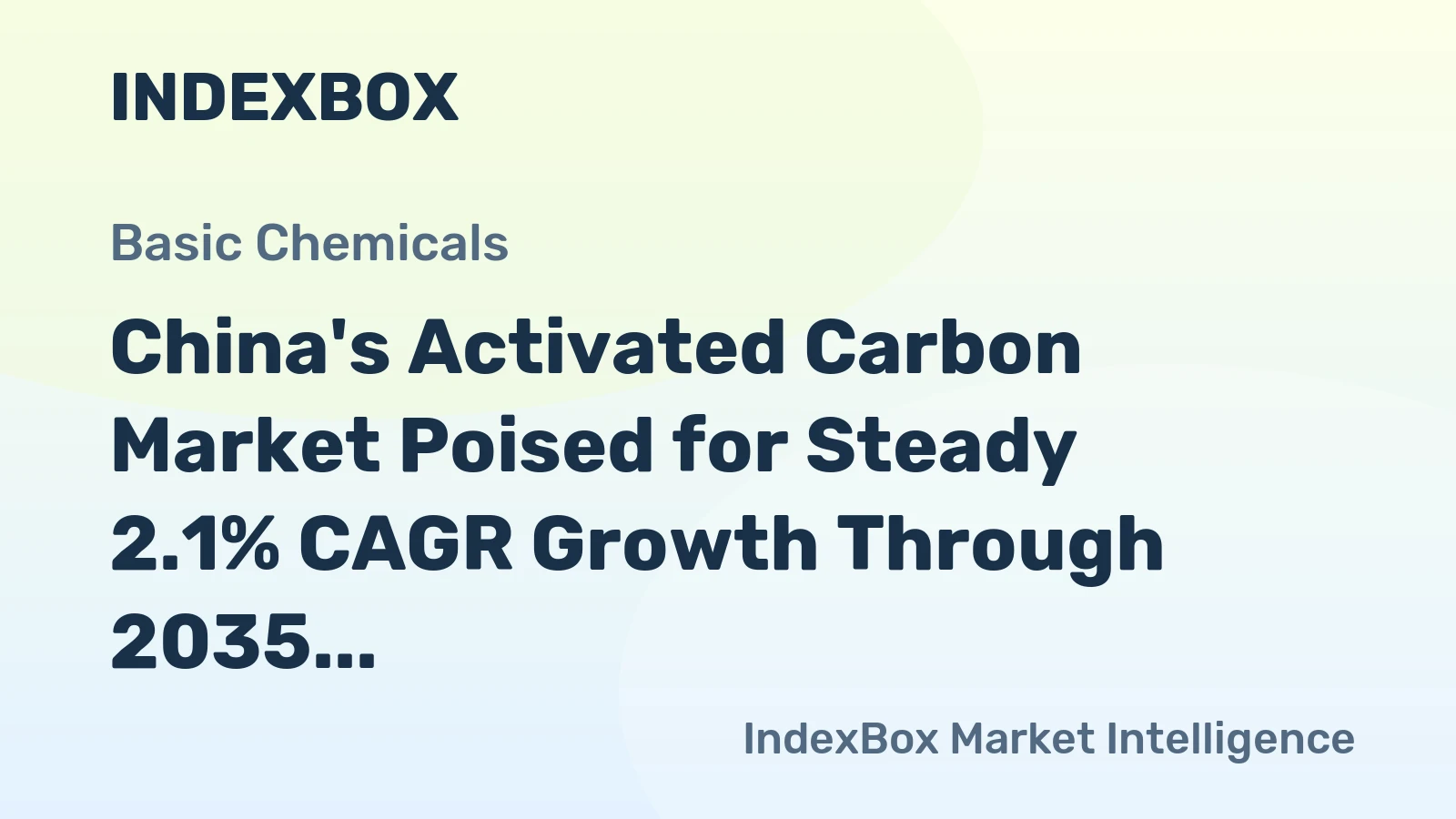 China's Activated Carbon Market Poised for Steady 2.1% CAGR Growth Through 2035