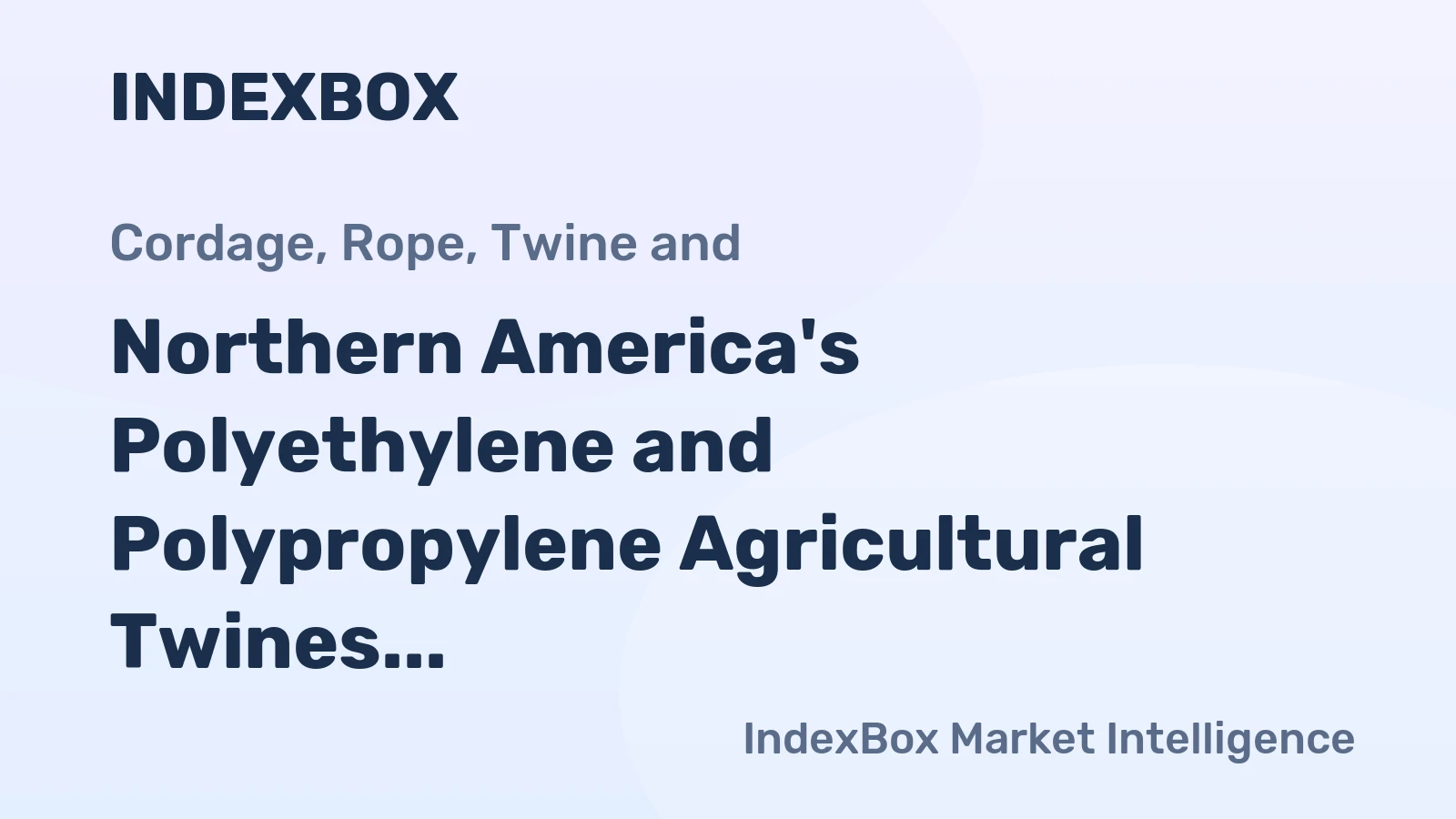 Northern America's Polyethylene and Polypropylene Agricultural Twines Market Expected to Grow Slowly Over the Next Decade, Reaching 65K Tons and $219M by 2035