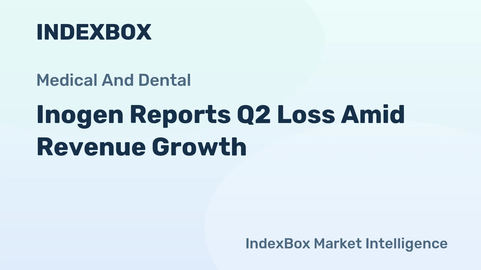 Inogen Reports Q2 Loss Amid Revenue Growth