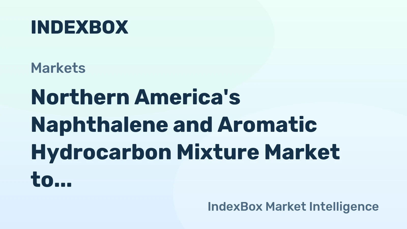 Northern America's Naphthalene and Aromatic Hydrocarbon Mixture Market to Expand at a CAGR of +0.7% from 2024 to 2035