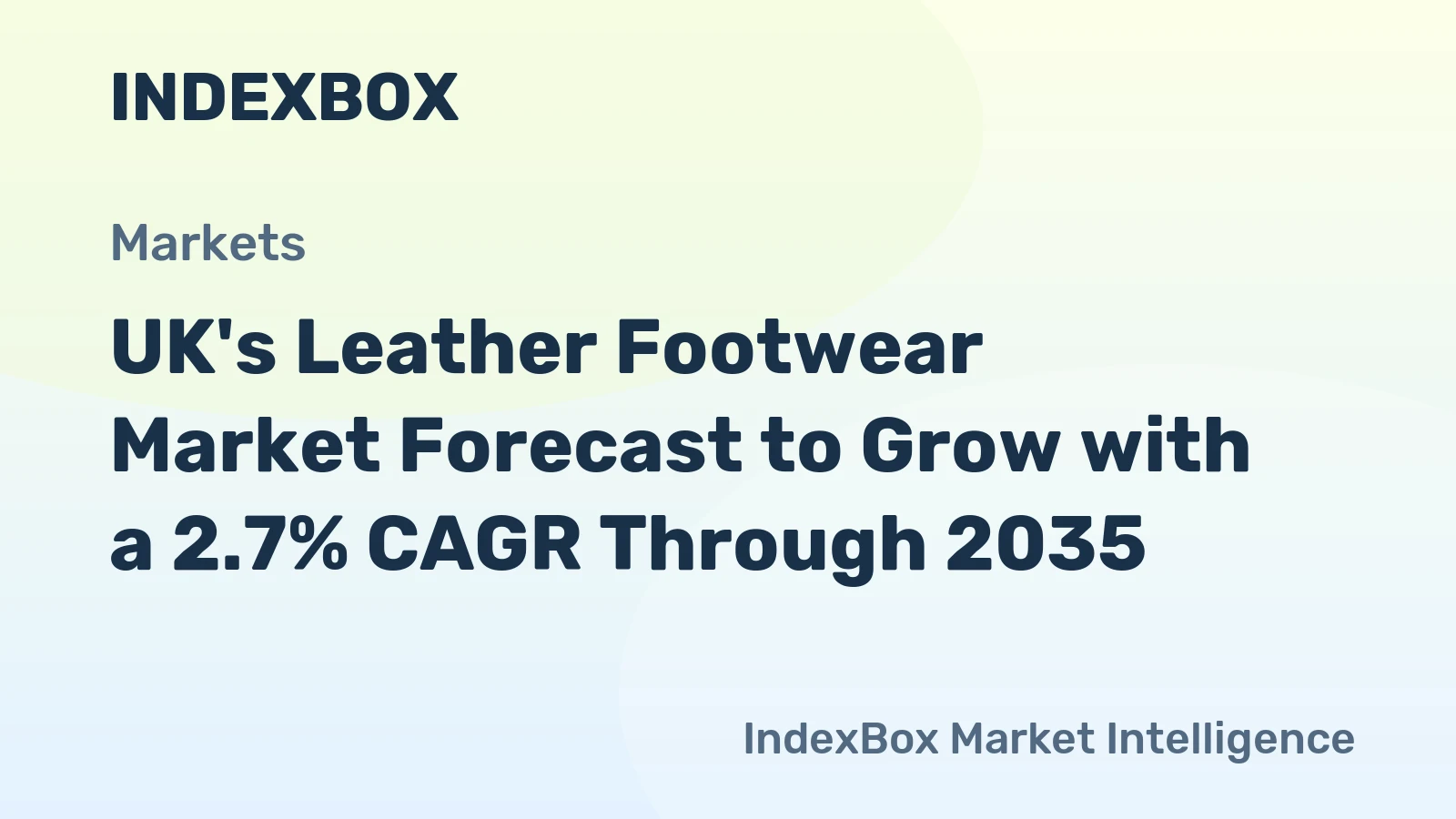 UK's Leather Footwear Market Forecast to Grow with a 2.7% CAGR Through 2035