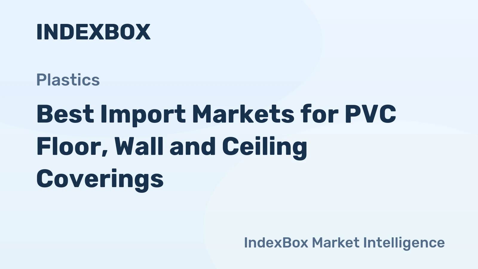 Best Import Markets for PVC Floor, Wall and Ceiling Coverings