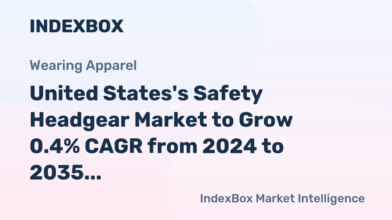 United States's Safety Headgear Market to Grow 0.4% CAGR from 2024 to 2035, Reaching 82M Units by End of Forecast Period