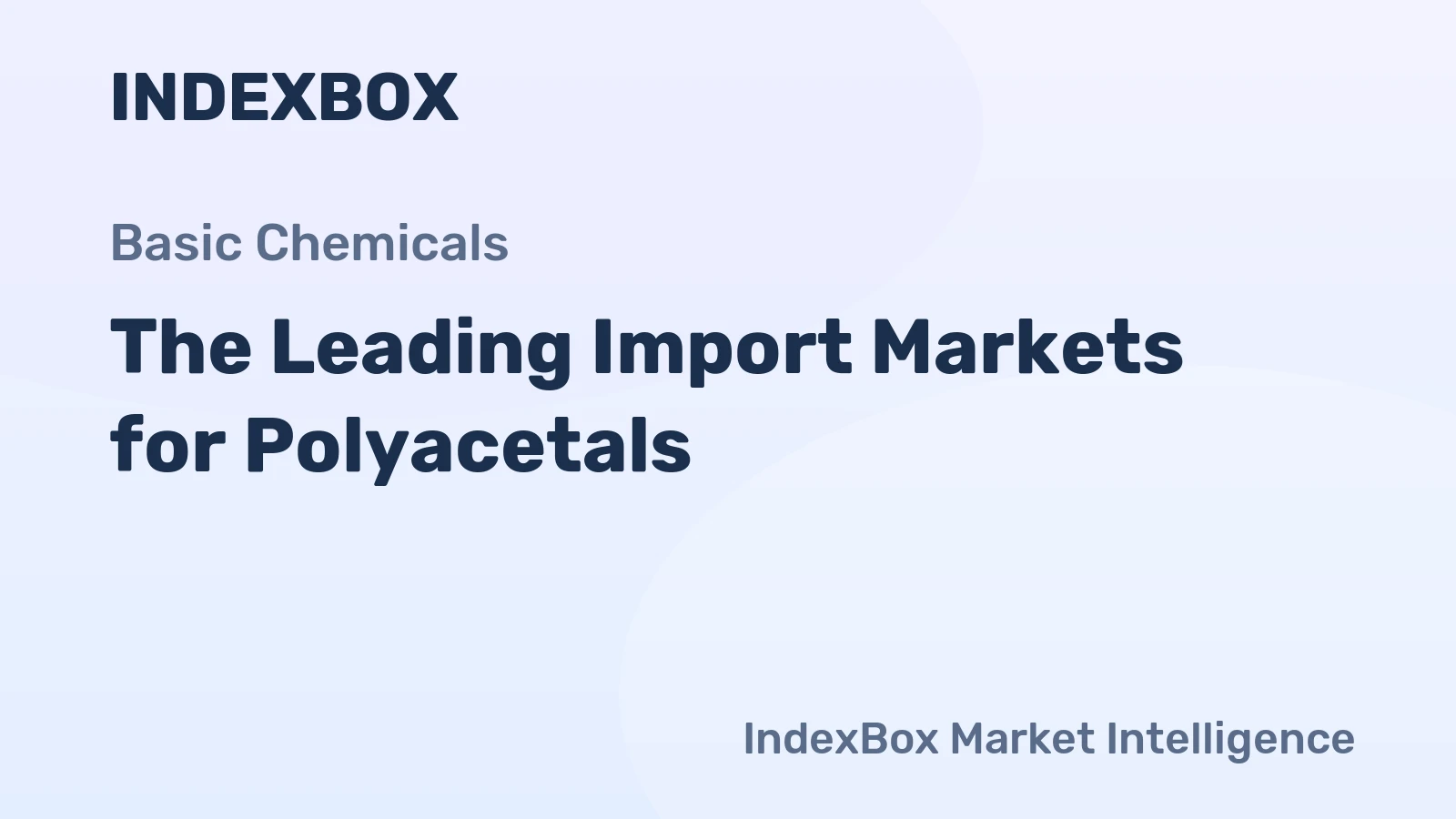 The Leading Import Markets for Polyacetals