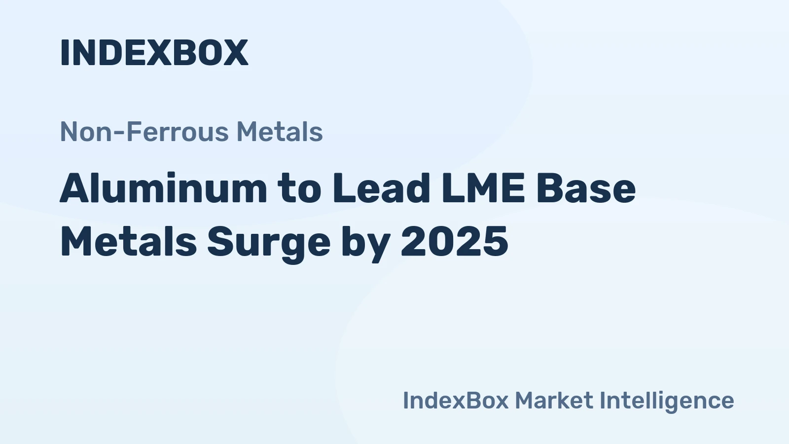 Aluminum to Lead LME Base Metals Surge by 2025