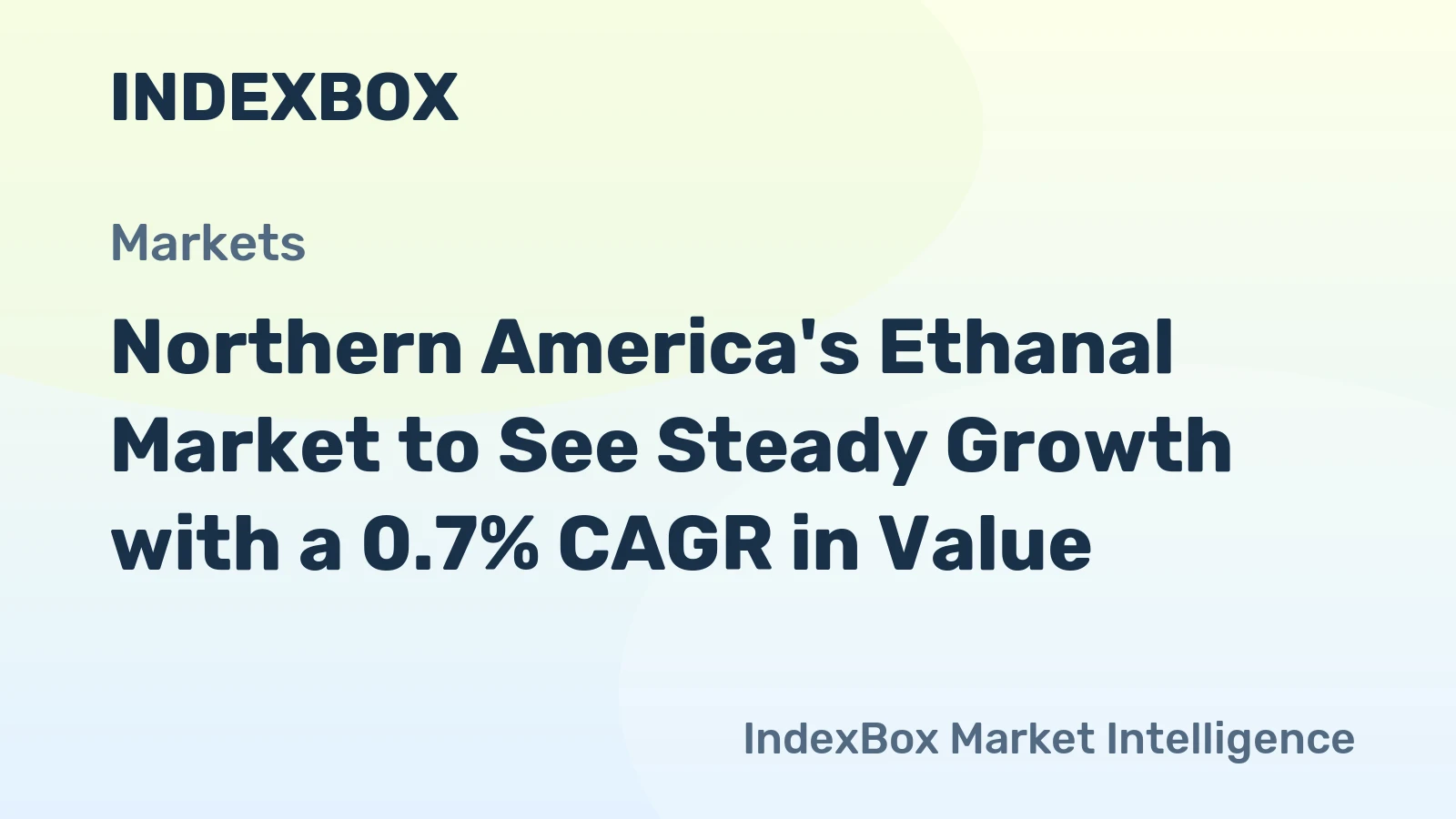 Northern America's Ethanal Market to See Steady Growth with a 0.7% CAGR in Value
