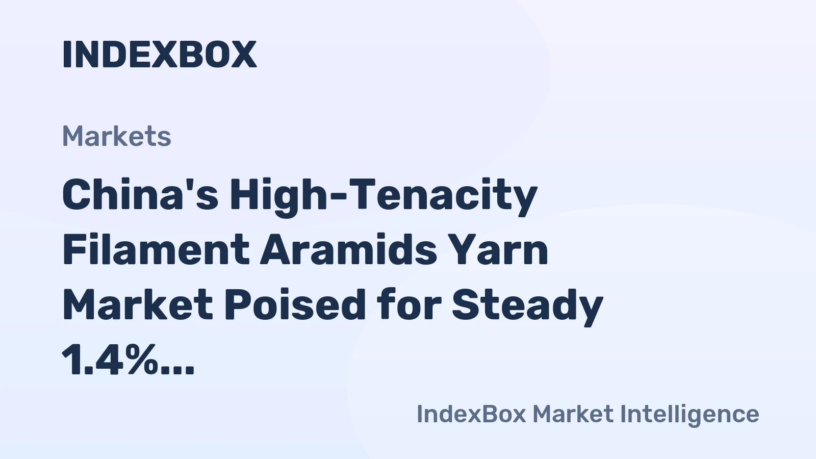 China's High-Tenacity Filament Aramids Yarn Market Poised for Steady 1.4% CAGR Growth Through 2035
