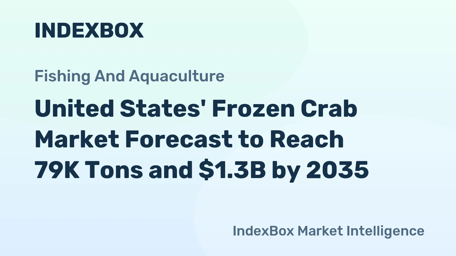 United States' Frozen Crab Market Forecast to Reach 79K Tons and $1.3B by 2035