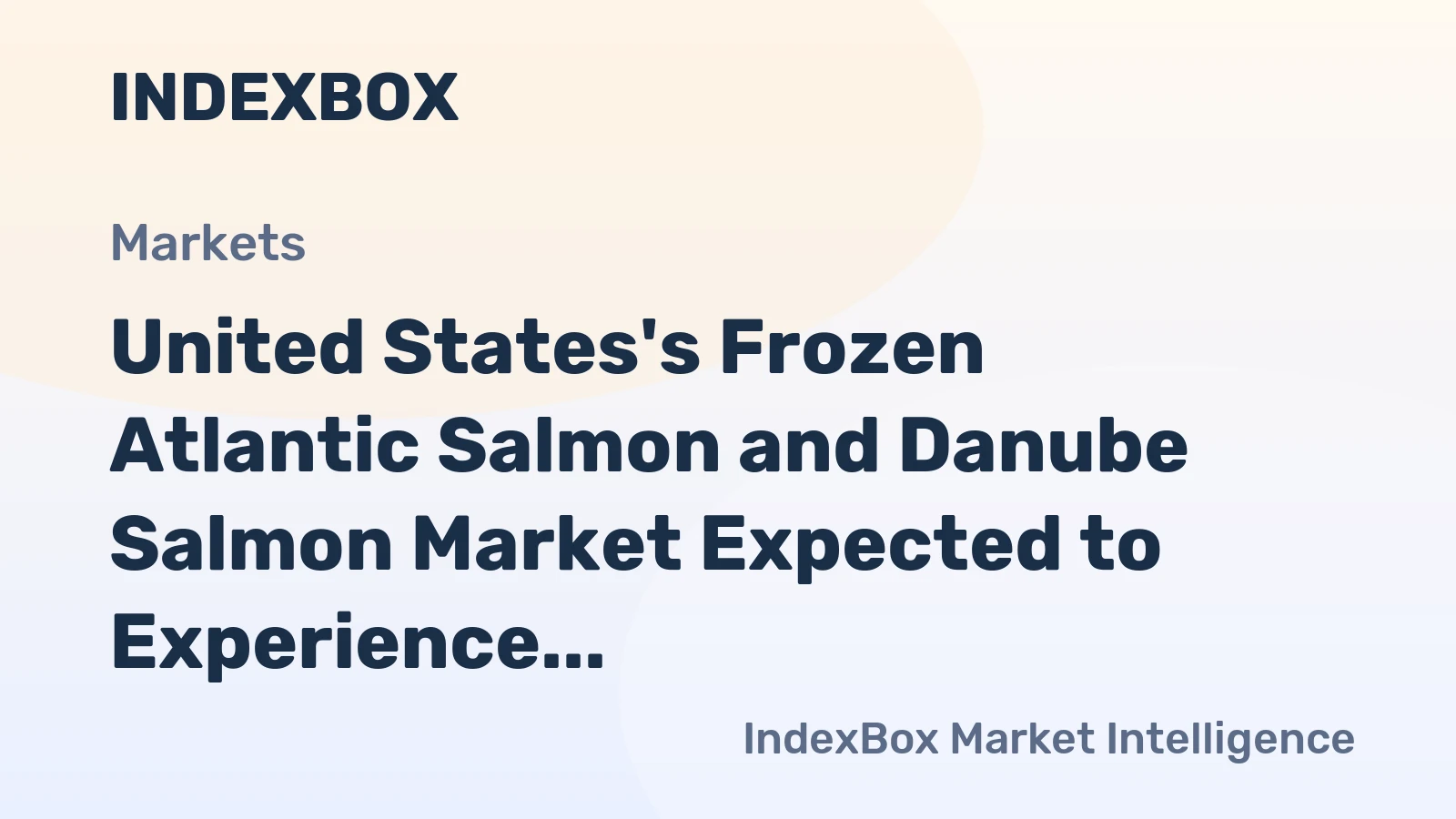 United States's Frozen Atlantic Salmon and Danube Salmon Market Expected to Experience Slight Growth with CAGR of +0.3% Over Next Decade