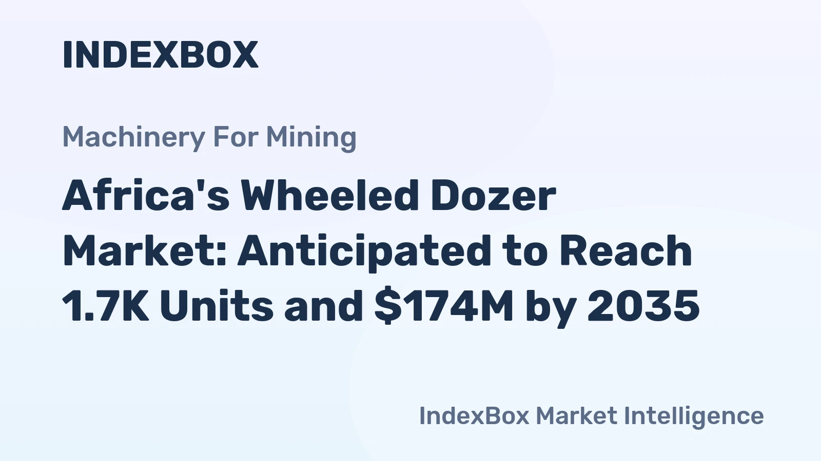 Africa's Wheeled Dozer Market: Anticipated to Reach 1.7K Units and $174M by 2035