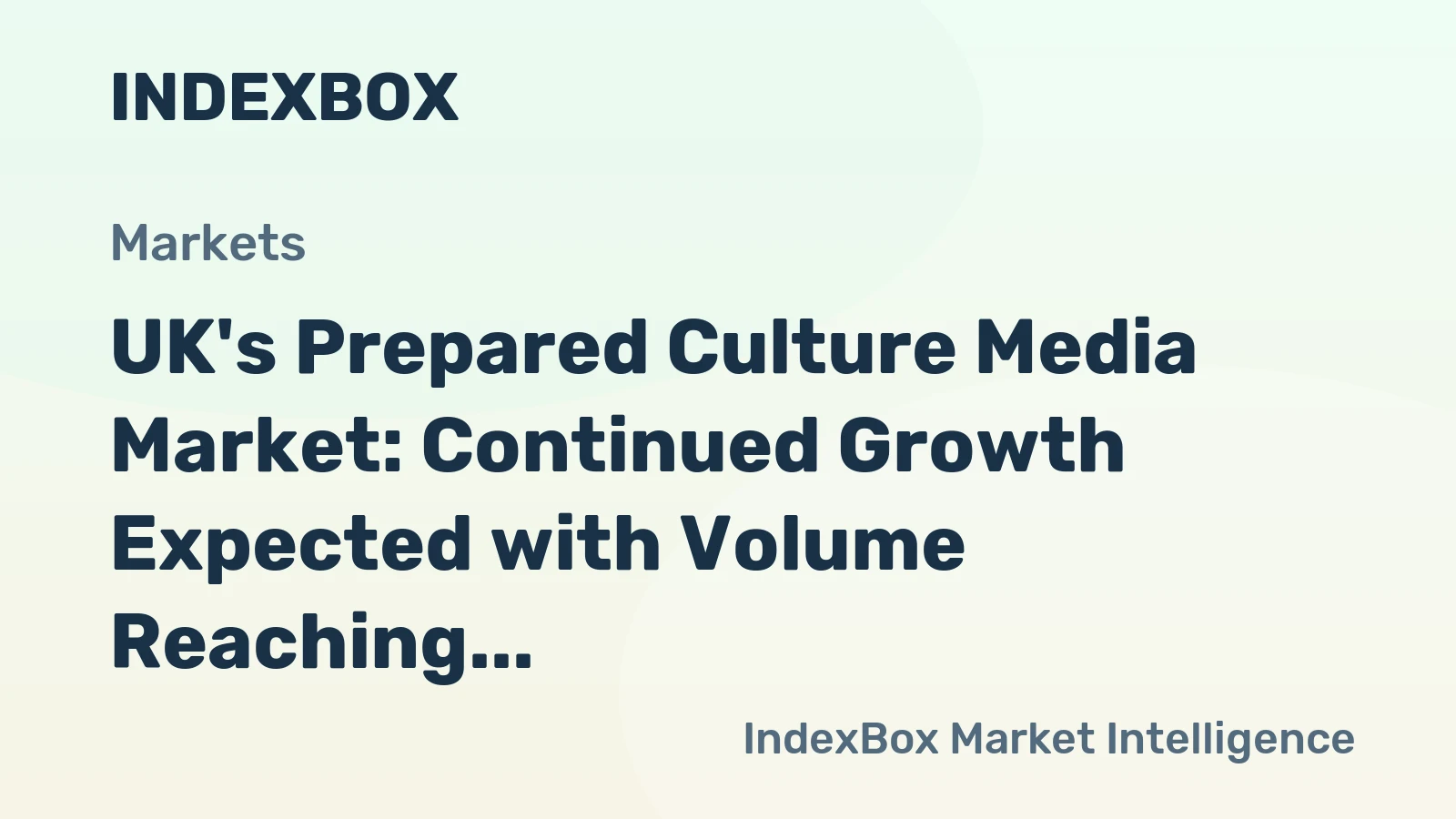 UK's Prepared Culture Media Market: Continued Growth Expected with Volume Reaching 17K tons and Value Reaching $581M by 2035