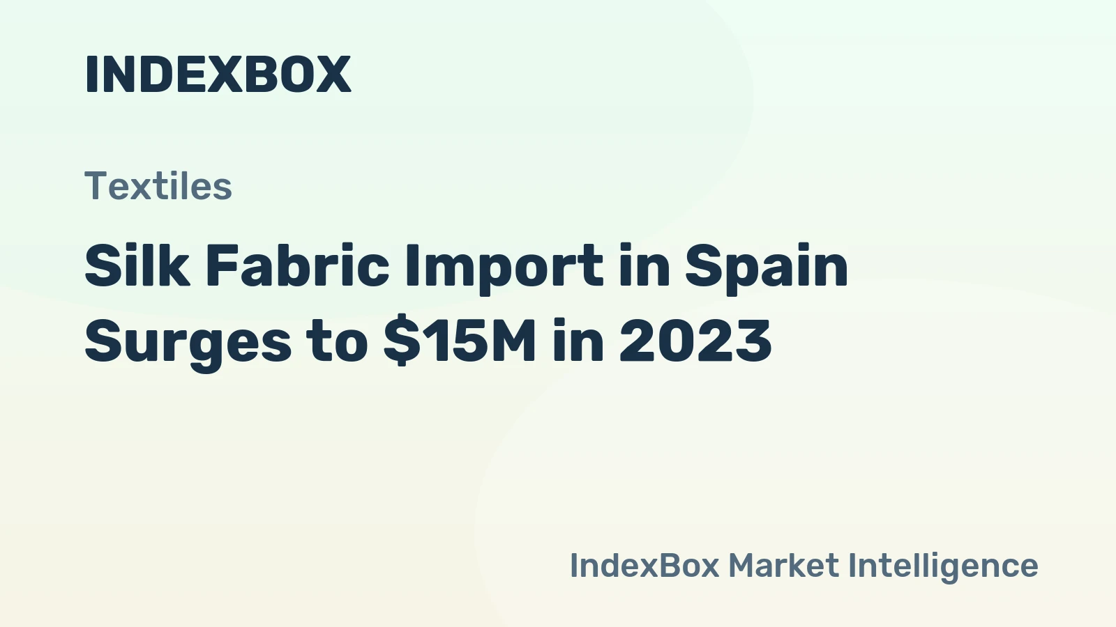 Silk Fabric Import in Spain Surges to $15M in 2023