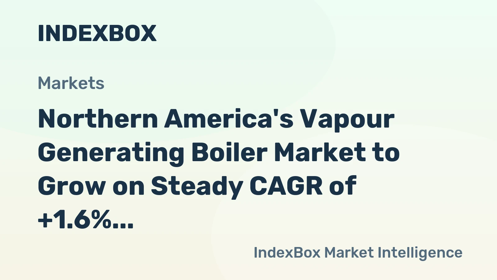 Northern America's Vapour Generating Boiler Market to Grow on Steady CAGR of +1.6% Through 2035