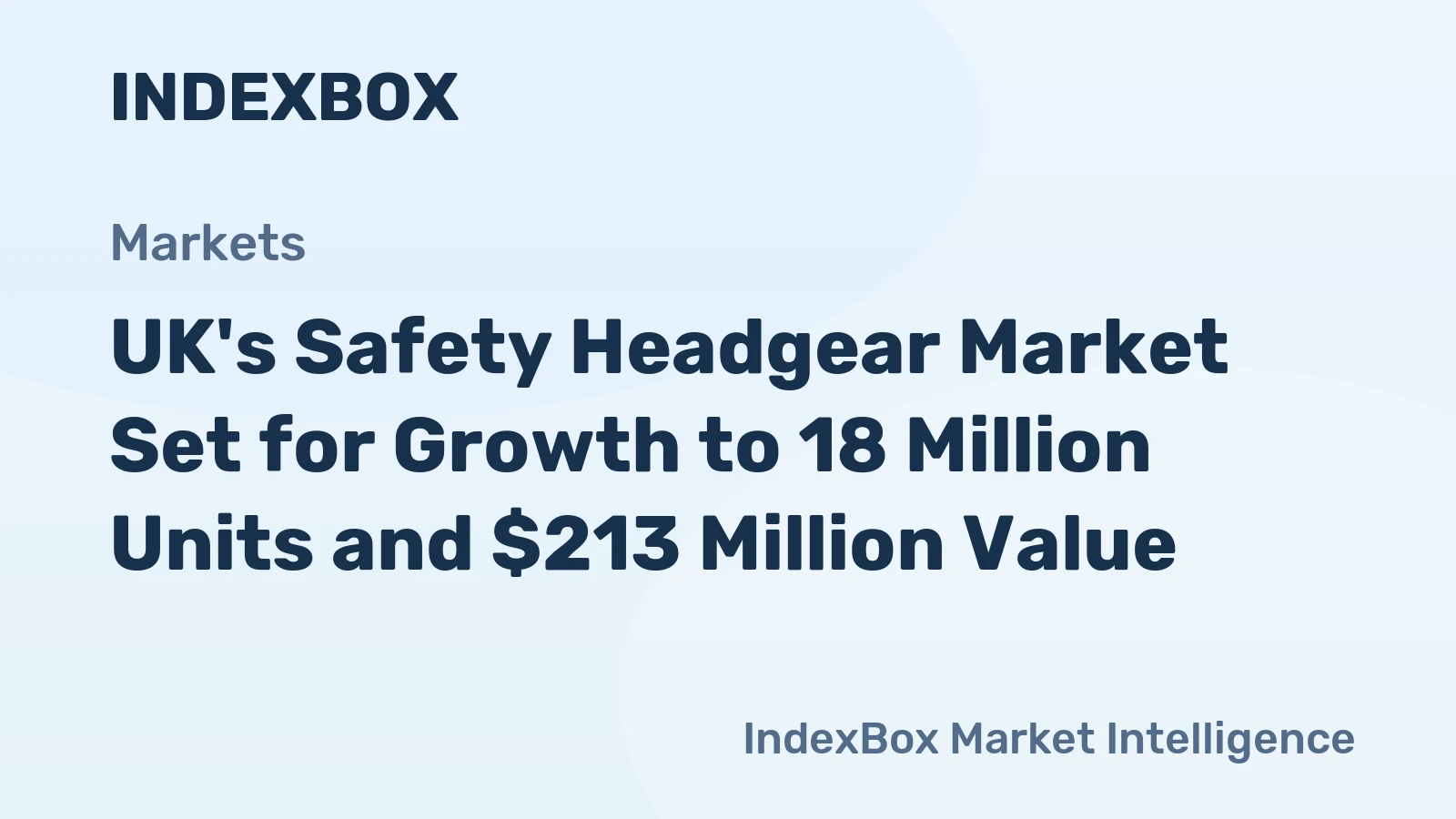 UK's Safety Headgear Market Set for Growth to 18 Million Units and $213 Million Value