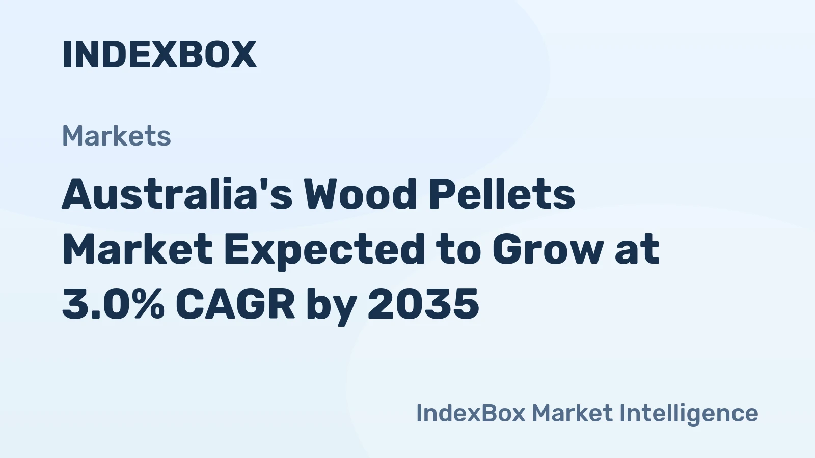 Australia's Wood Pellets Market Expected to Grow at 3.0% CAGR by 2035