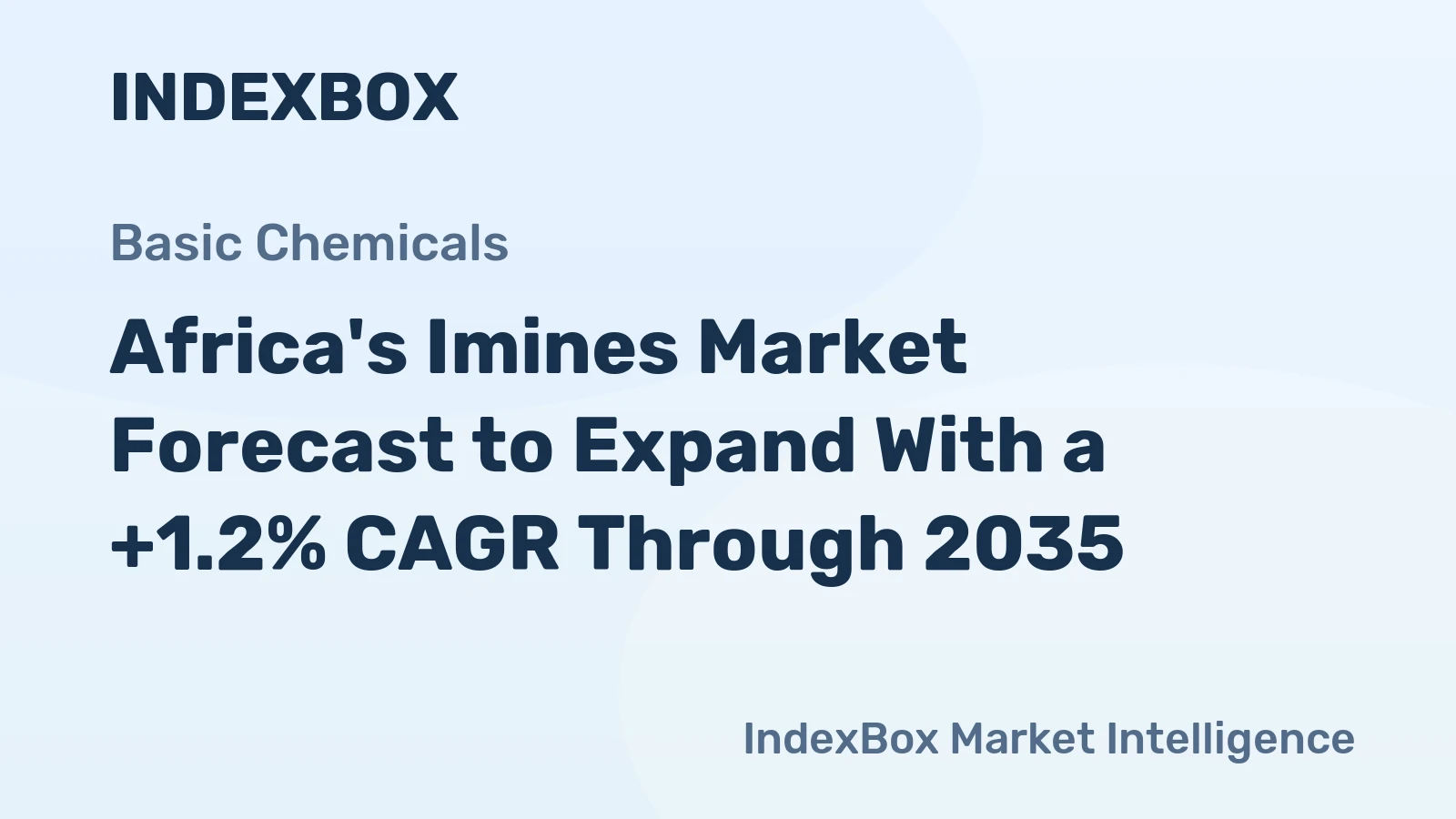 Africa's Imines Market Forecast to Expand With a +1.2% CAGR Through 2035