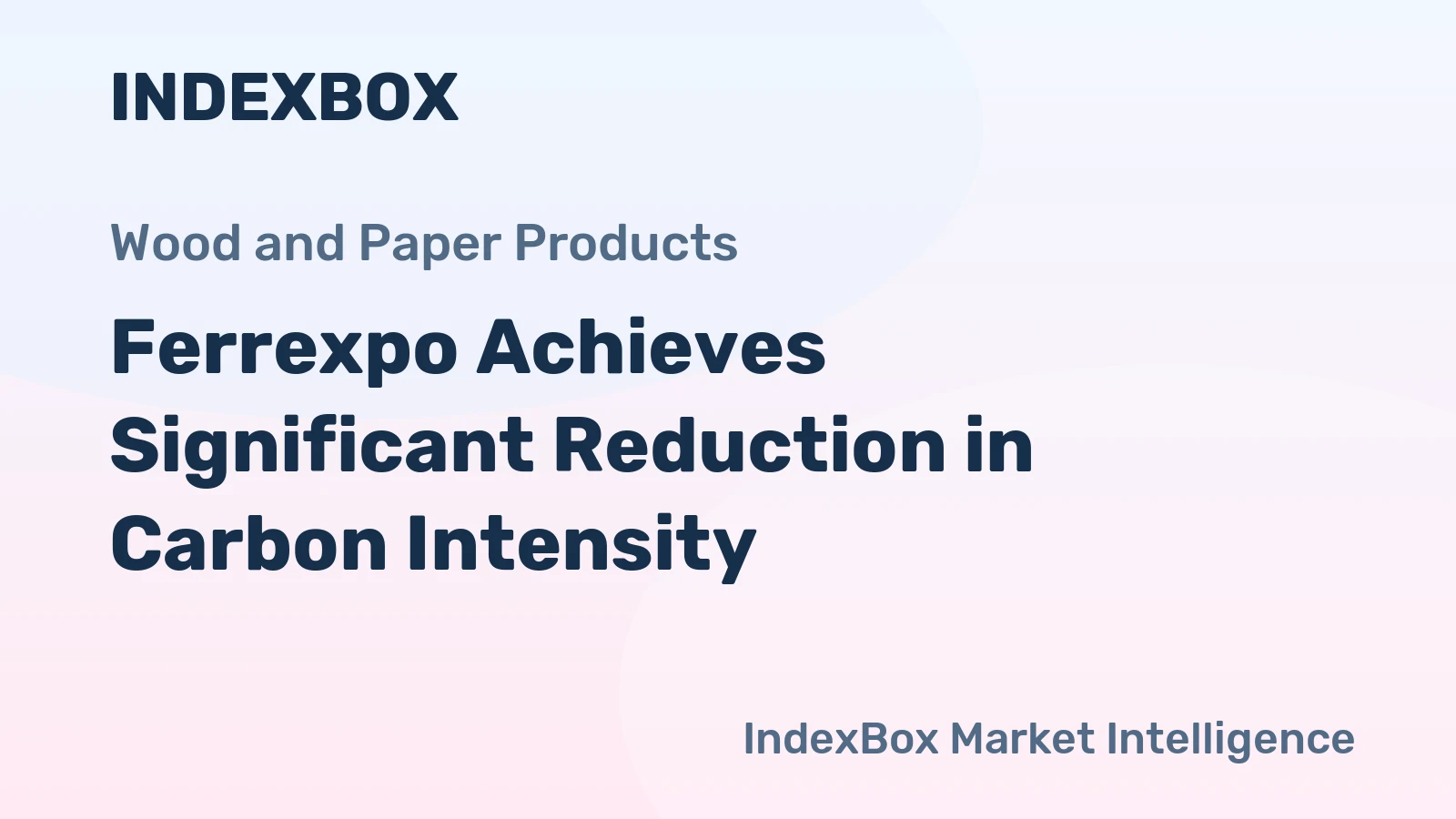 Ferrexpo Achieves Significant Reduction in Carbon Intensity