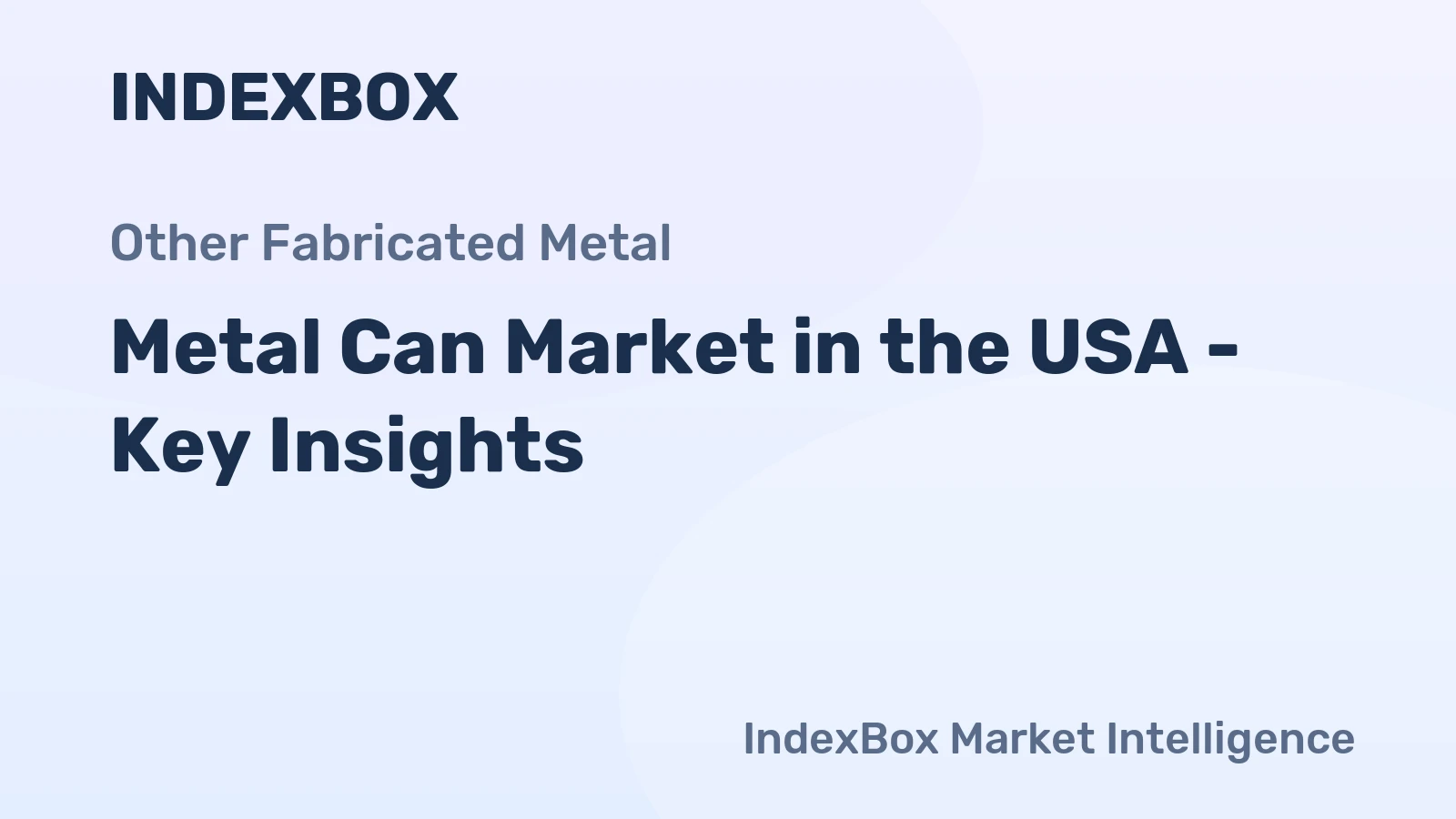 Metal Can Market in the USA - Key Insights