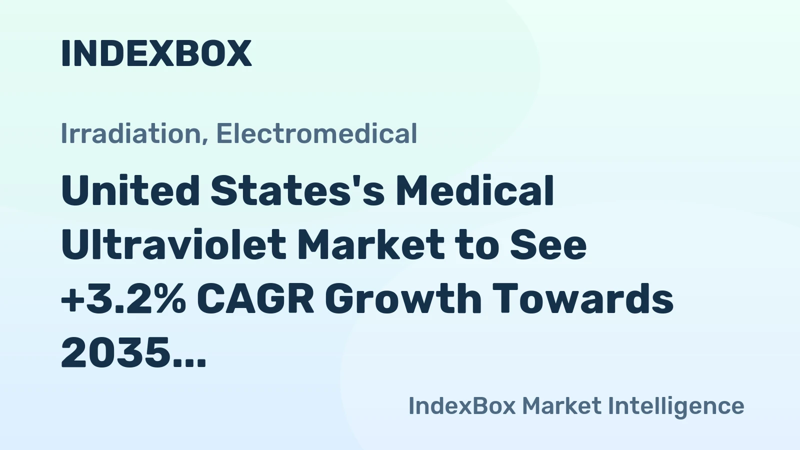 United States's Medical Ultraviolet Market to See +3.2% CAGR Growth Towards 2035, Reaching $340M in Value