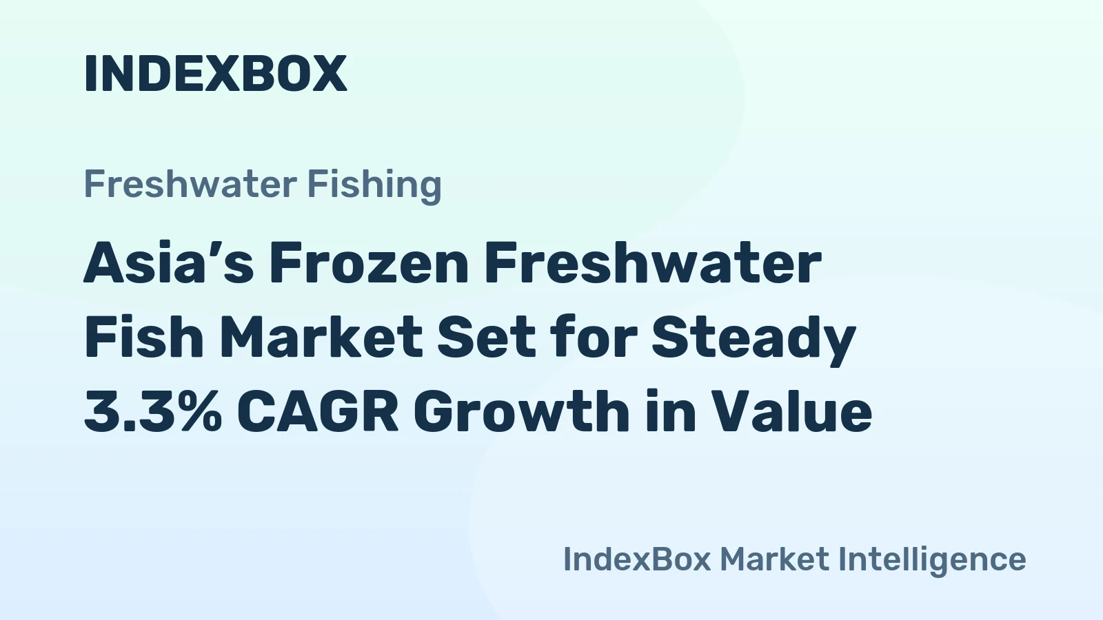 Asia’s Frozen Freshwater Fish Market Set for Steady 3.3% CAGR Growth in Value