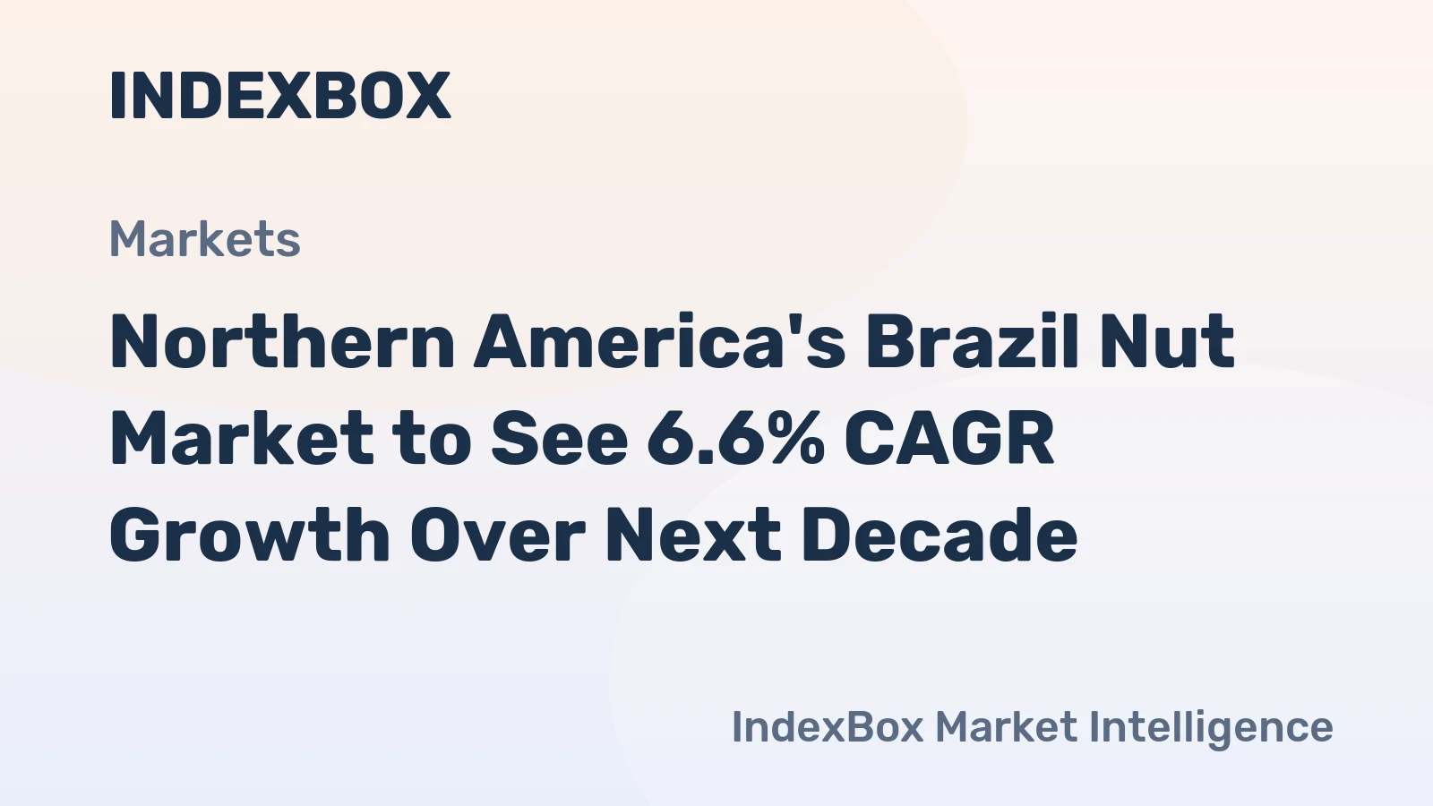 Northern America's Brazil Nut Market to See 6.6% CAGR Growth Over Next Decade