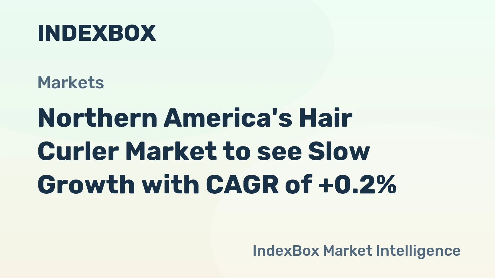 Northern America's Hair Curler Market to see Slow Growth with CAGR of +0.2%