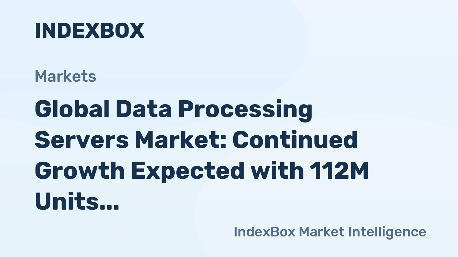 Global Data Processing Servers Market: Continued Growth Expected with 112M Units by 2035