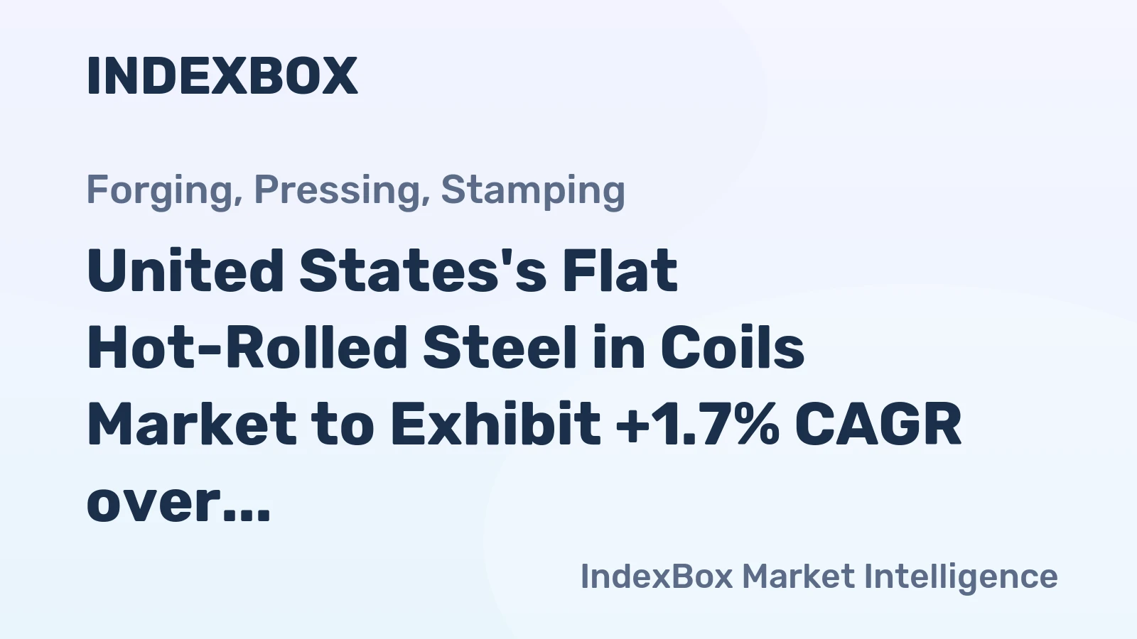 United States's Flat Hot-Rolled Steel in Coils Market to Exhibit +1.7% CAGR over Next Decade
