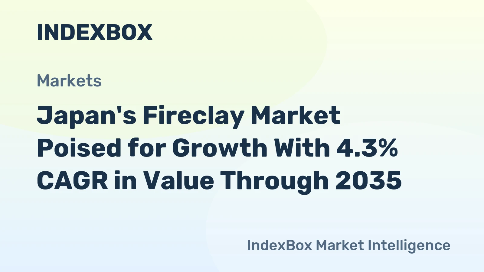 Japan's Fireclay Market Poised for Growth With 4.3% CAGR in Value Through 2035